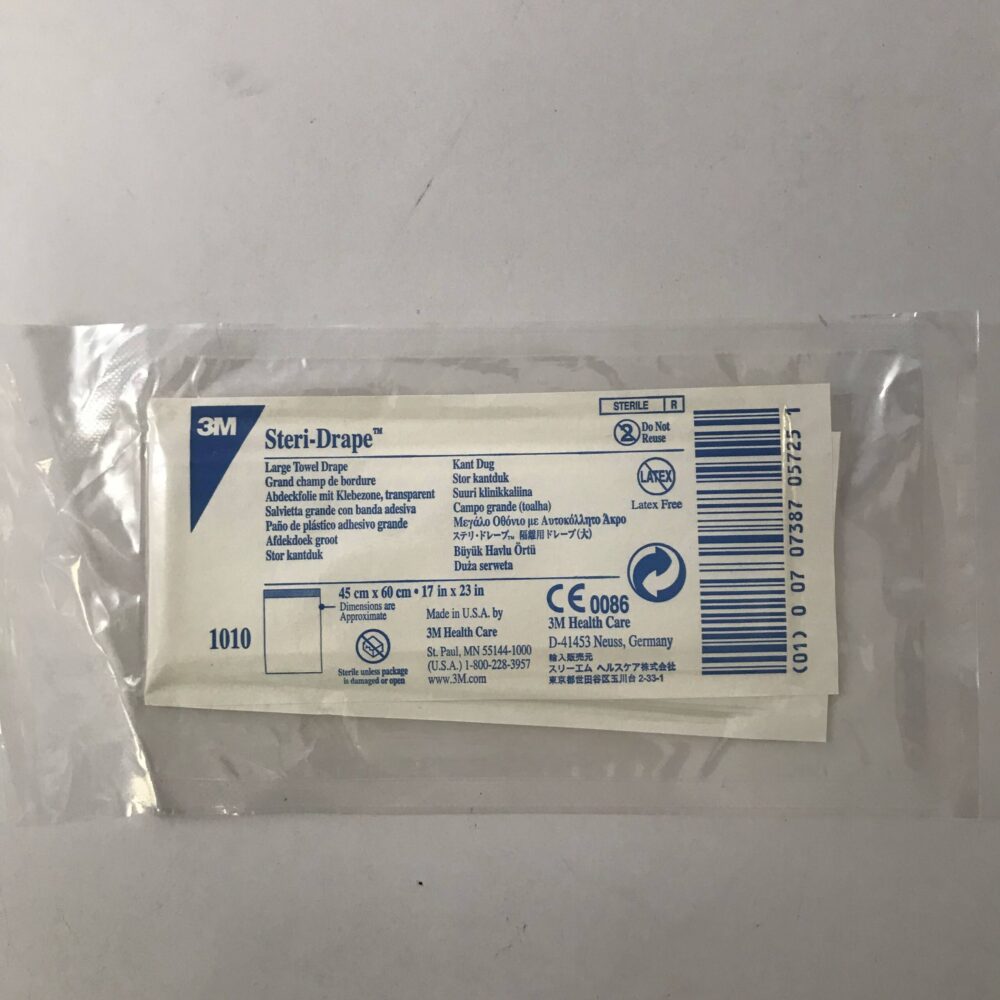 3M 1010 Steri-Drape, Large Towel Drape 45cmx60cm – GB TECH USA