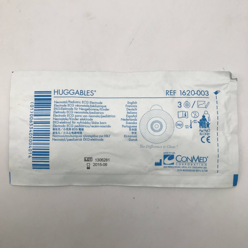 Conmed 1620-003 Huggables, Neonatal/Pediatric ECG Electrode (10/pack ...