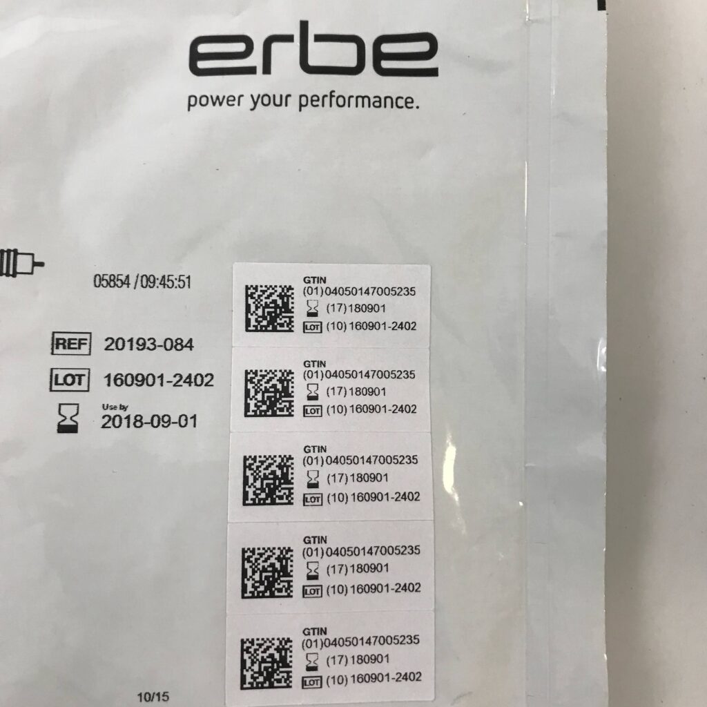Erbe 20193-084 NESSY Omega Plate USA Disposable Split Return Electrode ...