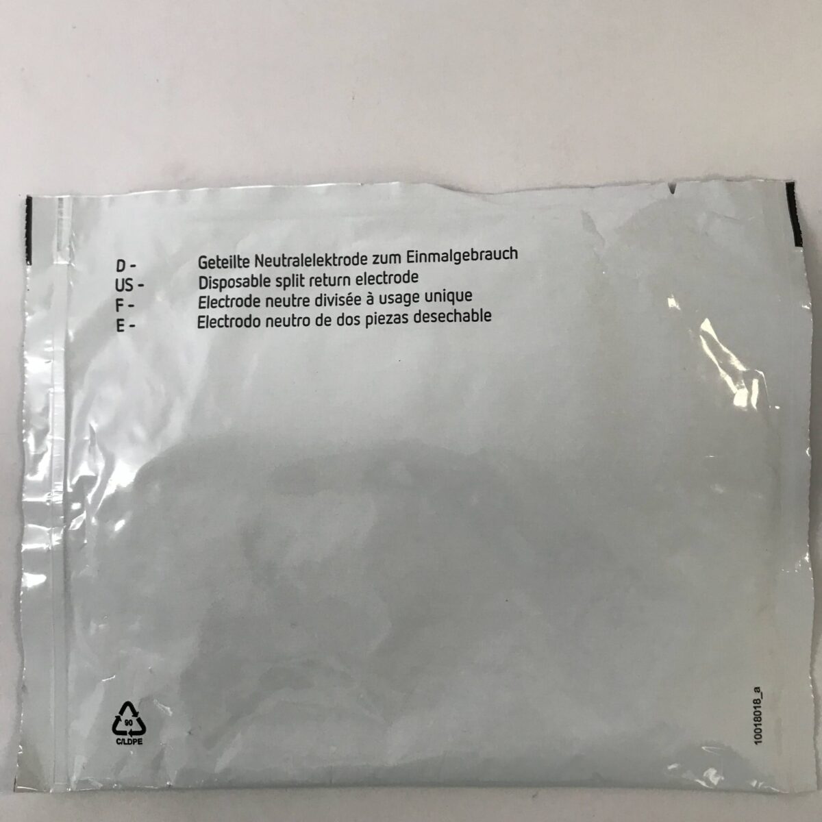 Erbe 20193-084 NESSY Omega Plate USA Disposable Split Return Electrode ...