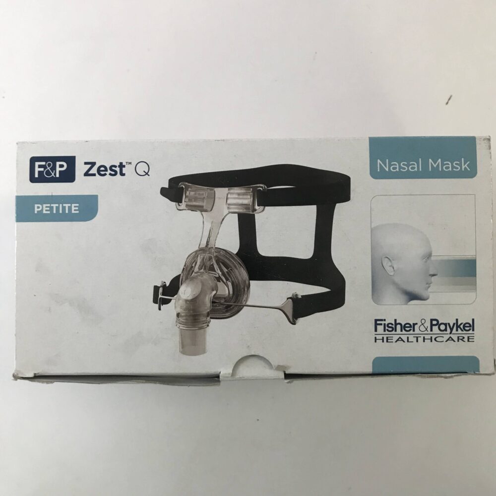 Fisher&Paykel 400444A ZEST Q Nasal Mask, Petite >66lbs (30kg) - GB TECH USA