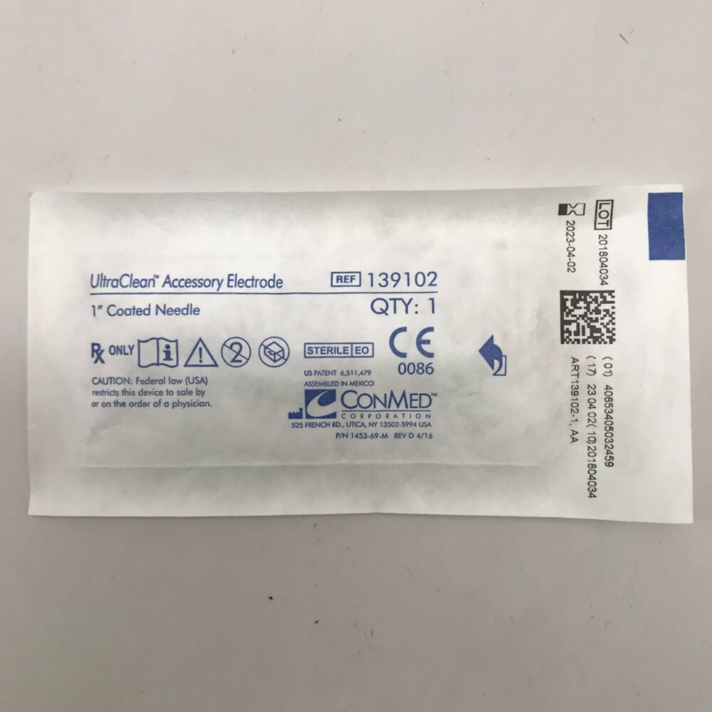 UltraClean 139102 Accessory Electrode, 1" Coated Needle (X) - GB TECH USA