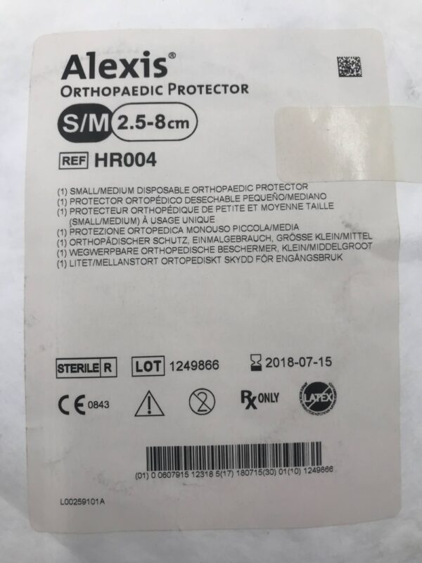 Applied Medical HR004 Alexis Orthopaedic Protector, S/M 2.5-8cm ...