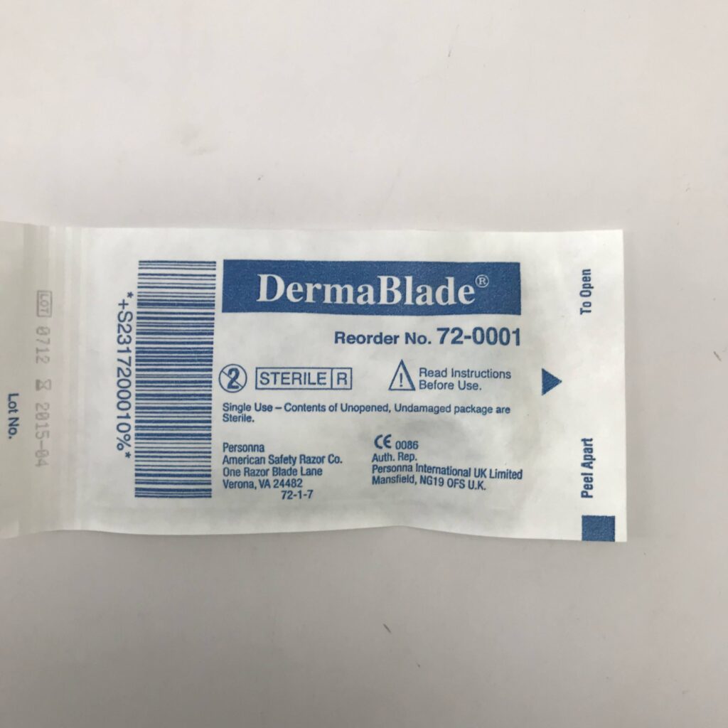 DermaBlade 72-0001 Sterile Surgical Blades (50\box) (x) - GB TECH USA