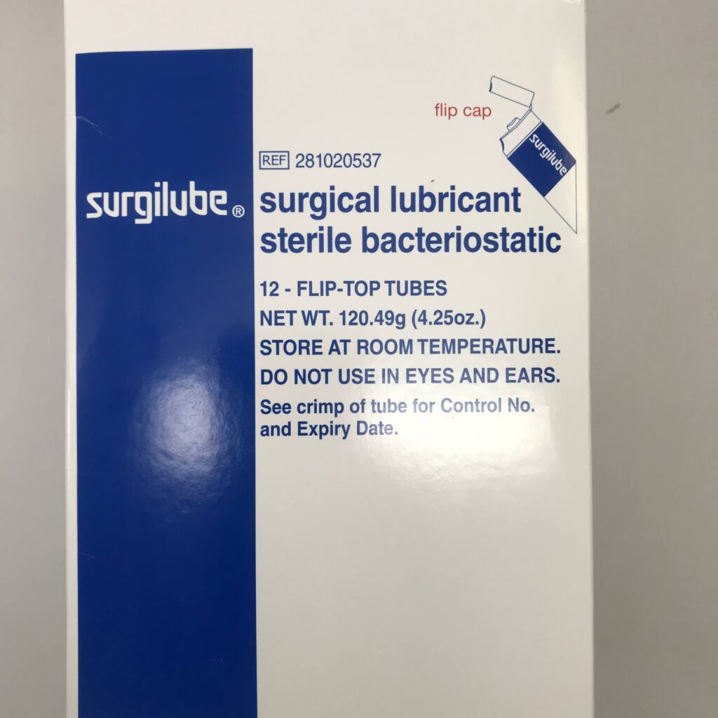 HR Pharmaceuticals 281020537 Surgilube, Surgical Lubricant, Sterile ...