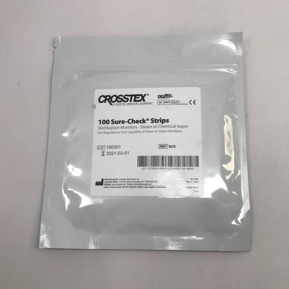 Crosstex International SCK 100 Sure-Check Strips 100/Pkg (X) - GB TECH USA