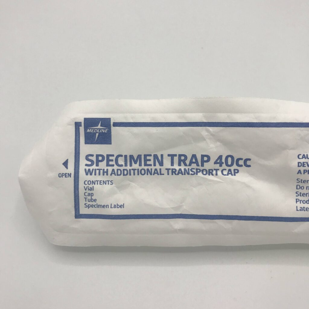 Medline DYND44140 Specimen Trap 40cc w/Additional Transport cap - GB ...
