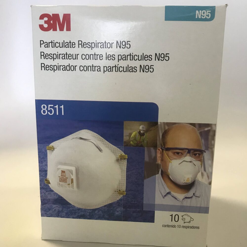 3M 8511 Particulate Respirator N95 (8 Box/Case) – GB TECH USA