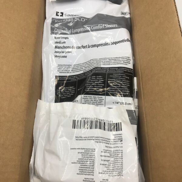 Covidien 74022 Kendall SCD, Sequential Compression Comfort Sleeves Knee ...