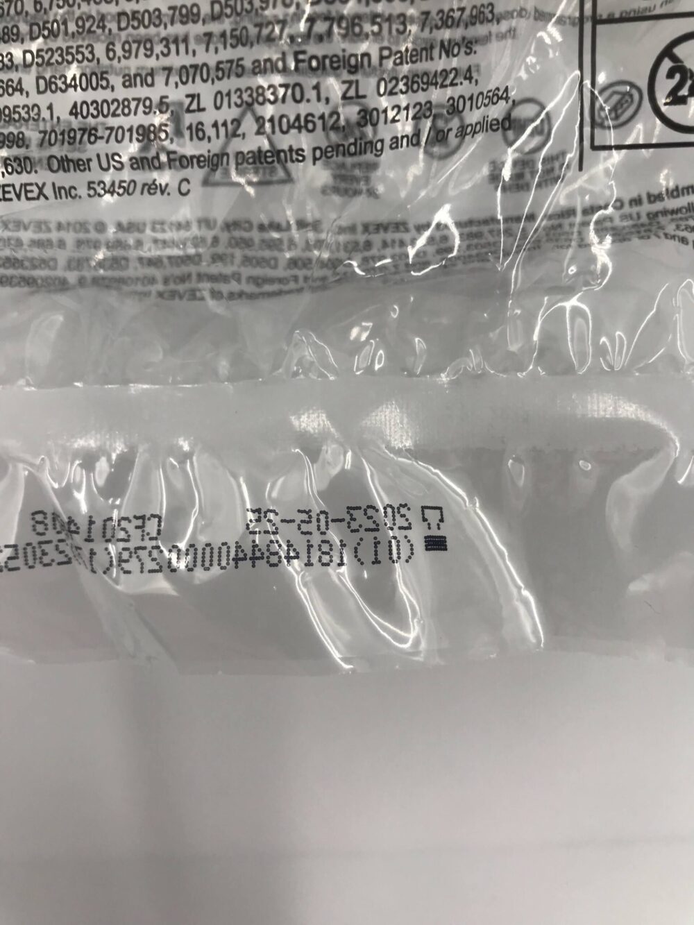 ZEVEX/ Moog INF1200-A, EnteraLite Infinity Enternal Pump Delivery Set ...