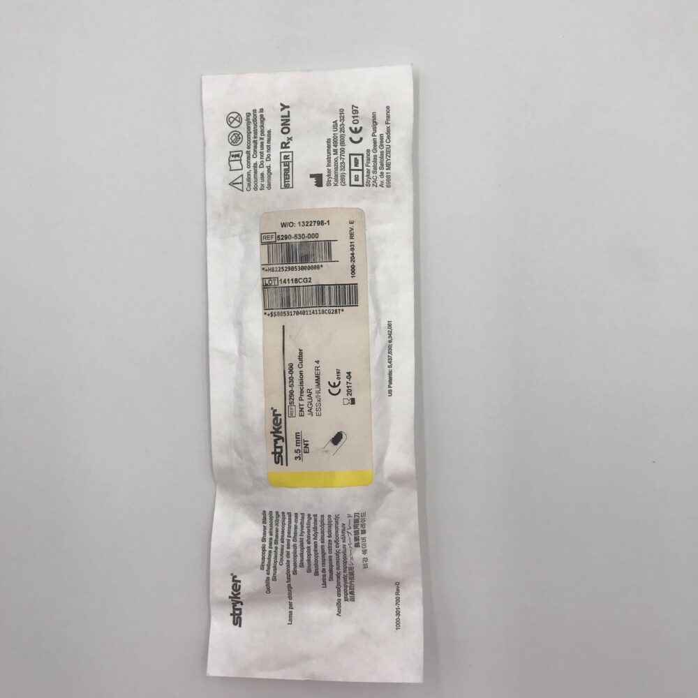 Stryker 5290-530-000 ENT Precision Cutter 3.5mm (x) - GB TECH USA