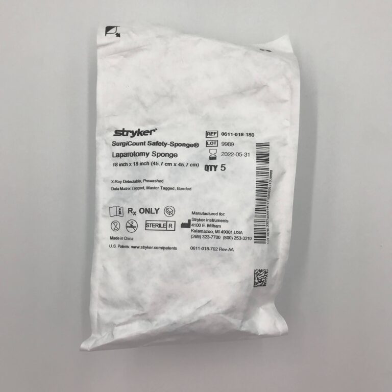 Stryker 0611-018-180 Surgicount Safety-Sponge Laparotomy Sponge (x ...