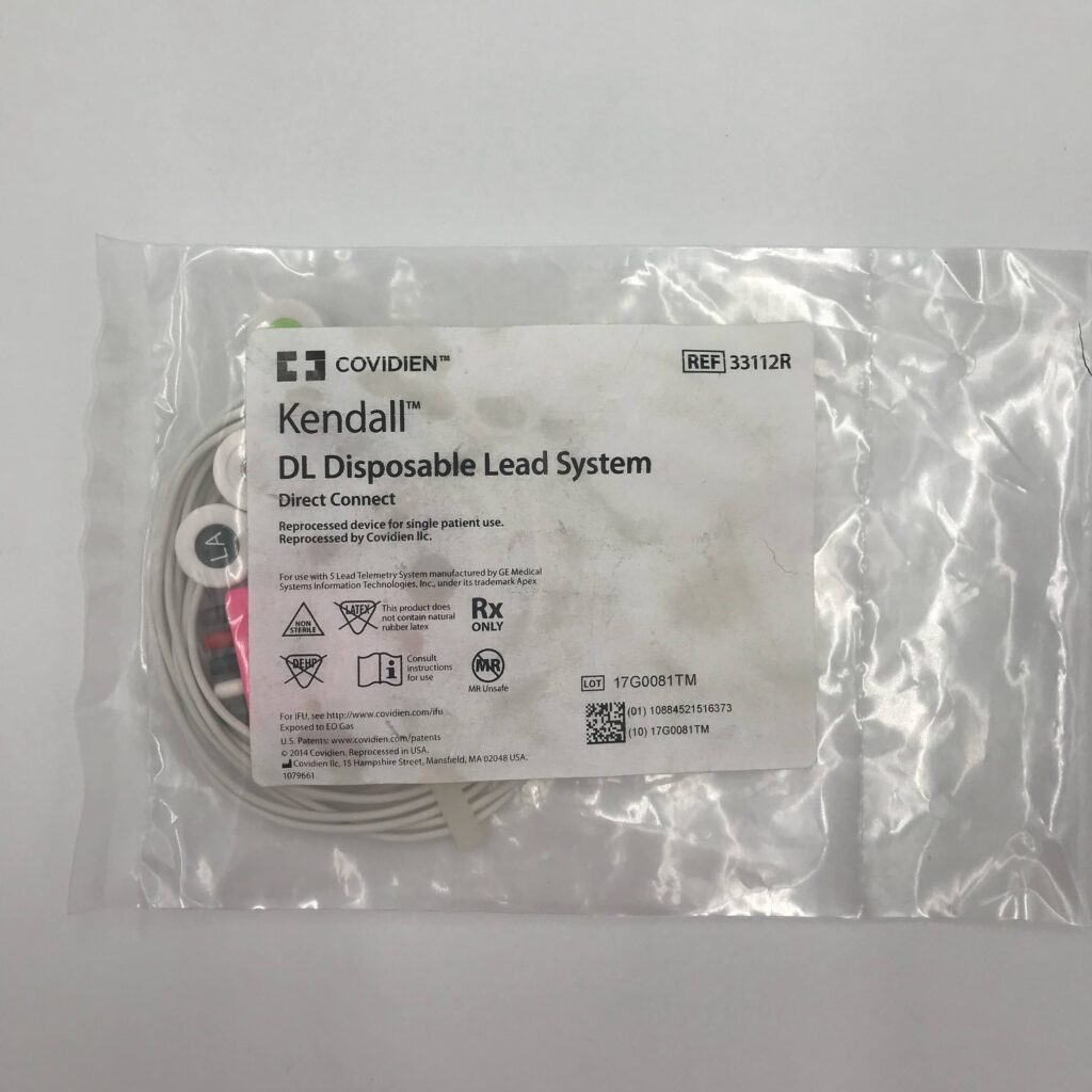 Covidien 33112R Kendall, DL Disposable Lead System - GB TECH USA