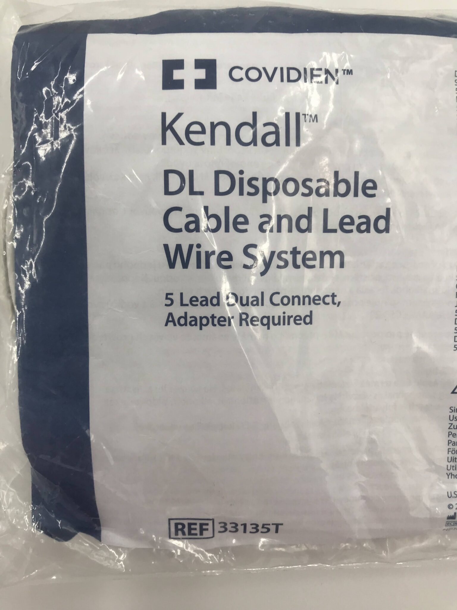Covidien 33135T Kendall, DL Disposable Cable and Wire System – GB TECH USA