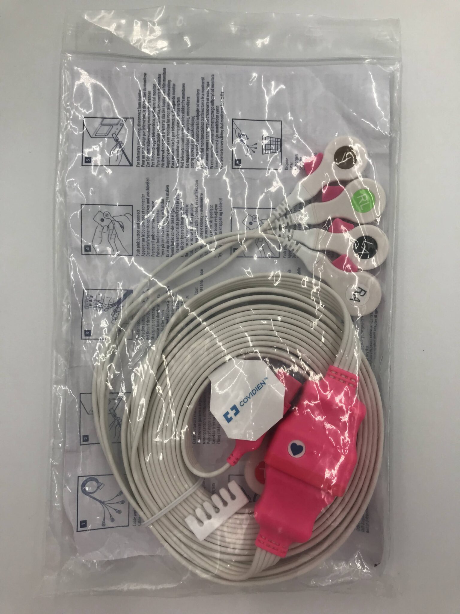 Covidien 33135T Kendall, DL Disposable Cable and Wire System – GB TECH USA