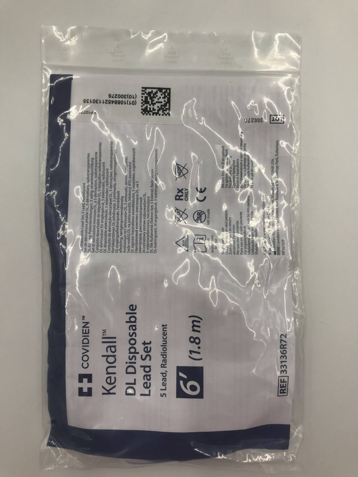 Covidien 33136R72 Kendall, Dl Disposable Lead Set – GB TECH USA