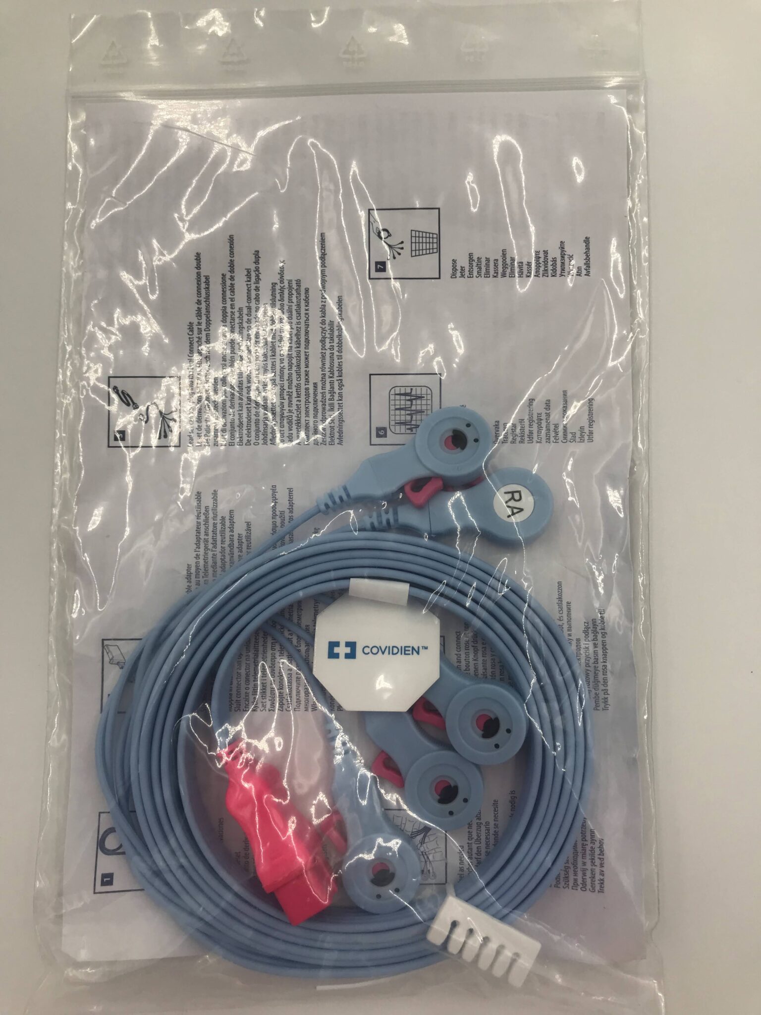 Covidien 33136R72 Kendall, Dl Disposable Lead Set – GB TECH USA