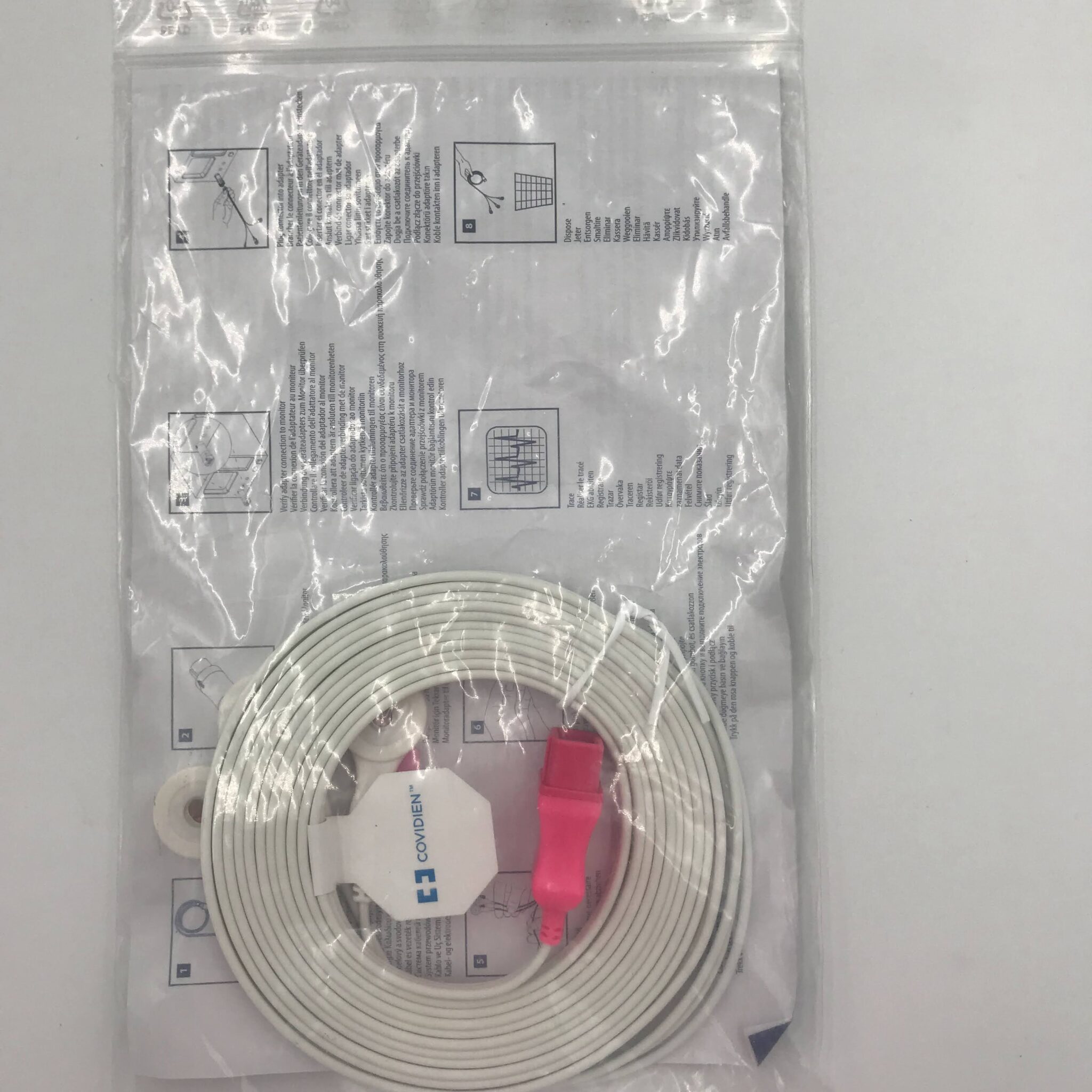 Covidien 33103 Kendall, DL Disposable Cable and Lead Wire System – GB ...