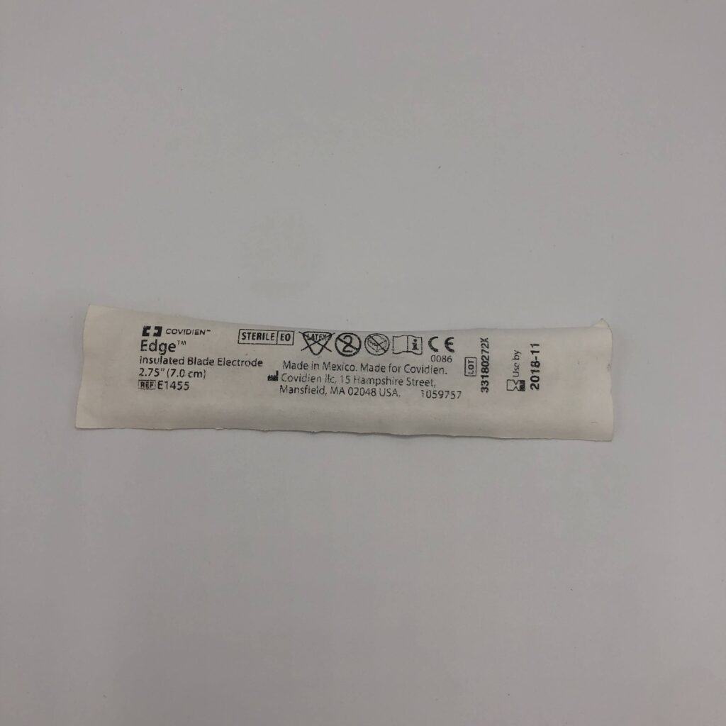 Covidien E1455 Edge Insulated Blade Electrode 2.75″ (7.0 cm) (X) – GB ...