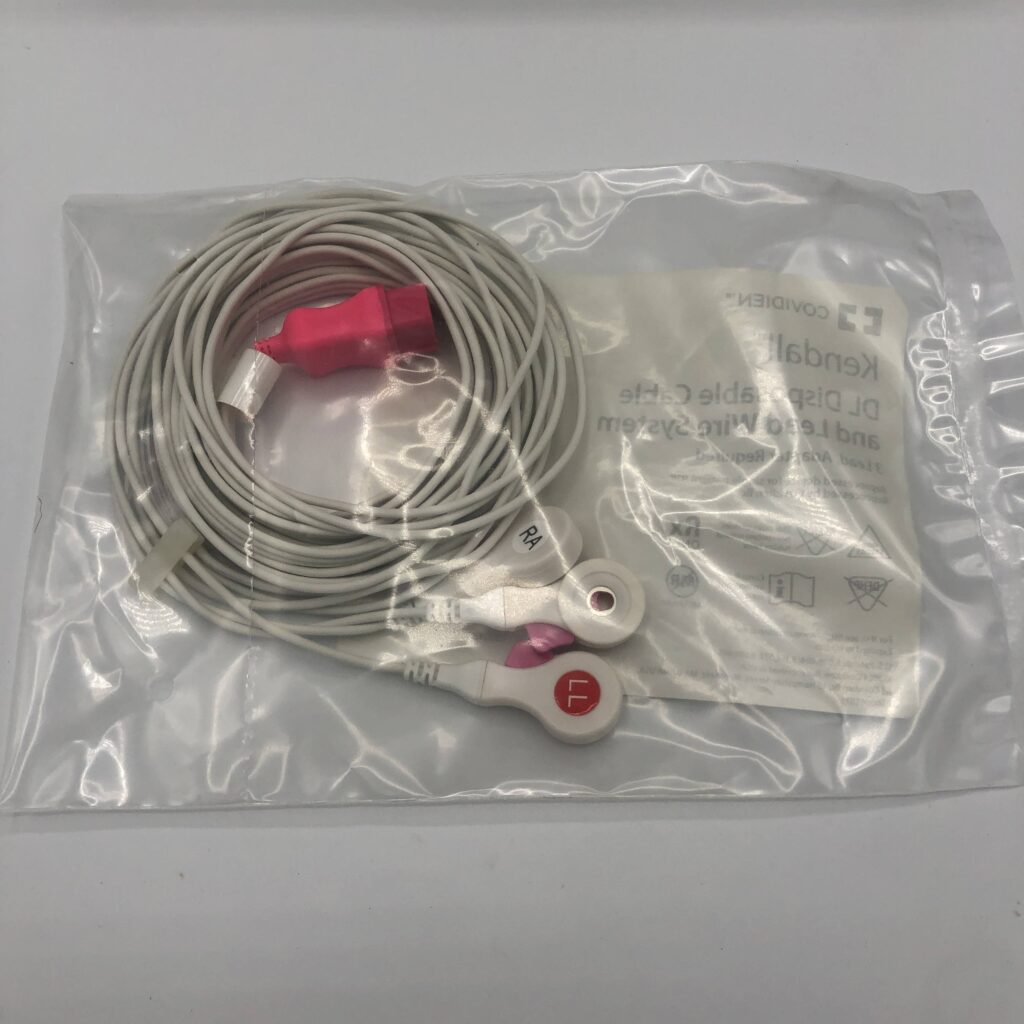 Covidien 33103R Kendall DL Disposable Cable and Lead Wire System (Bx/10 ...