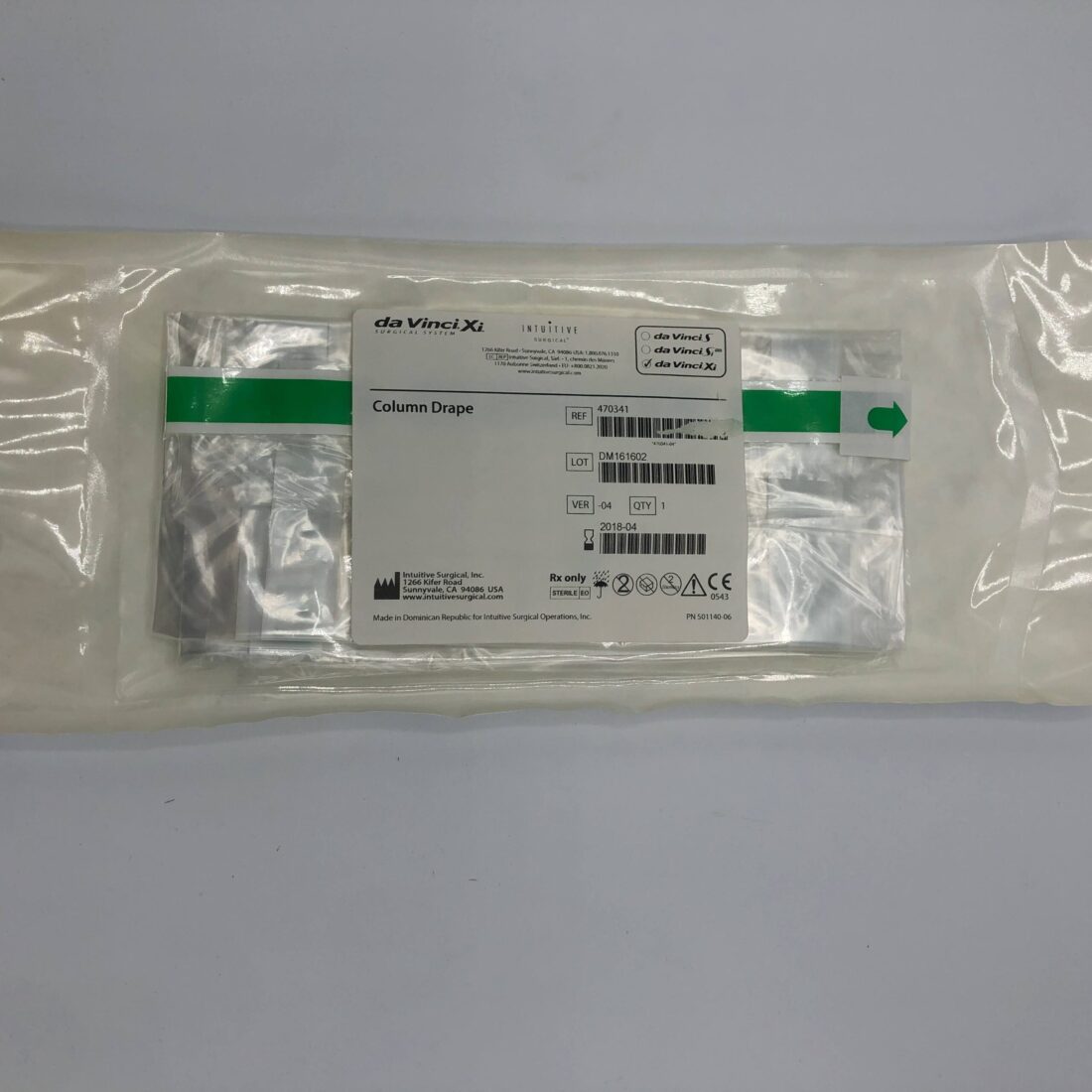 Inuitive Surgical 470341 Da Vinci Xi Column Drape (x) - GB TECH USA