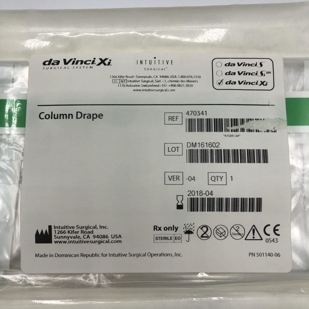 Inuitive Surgical 470341 Da Vinci Xi Column Drape (x) - GB TECH USA
