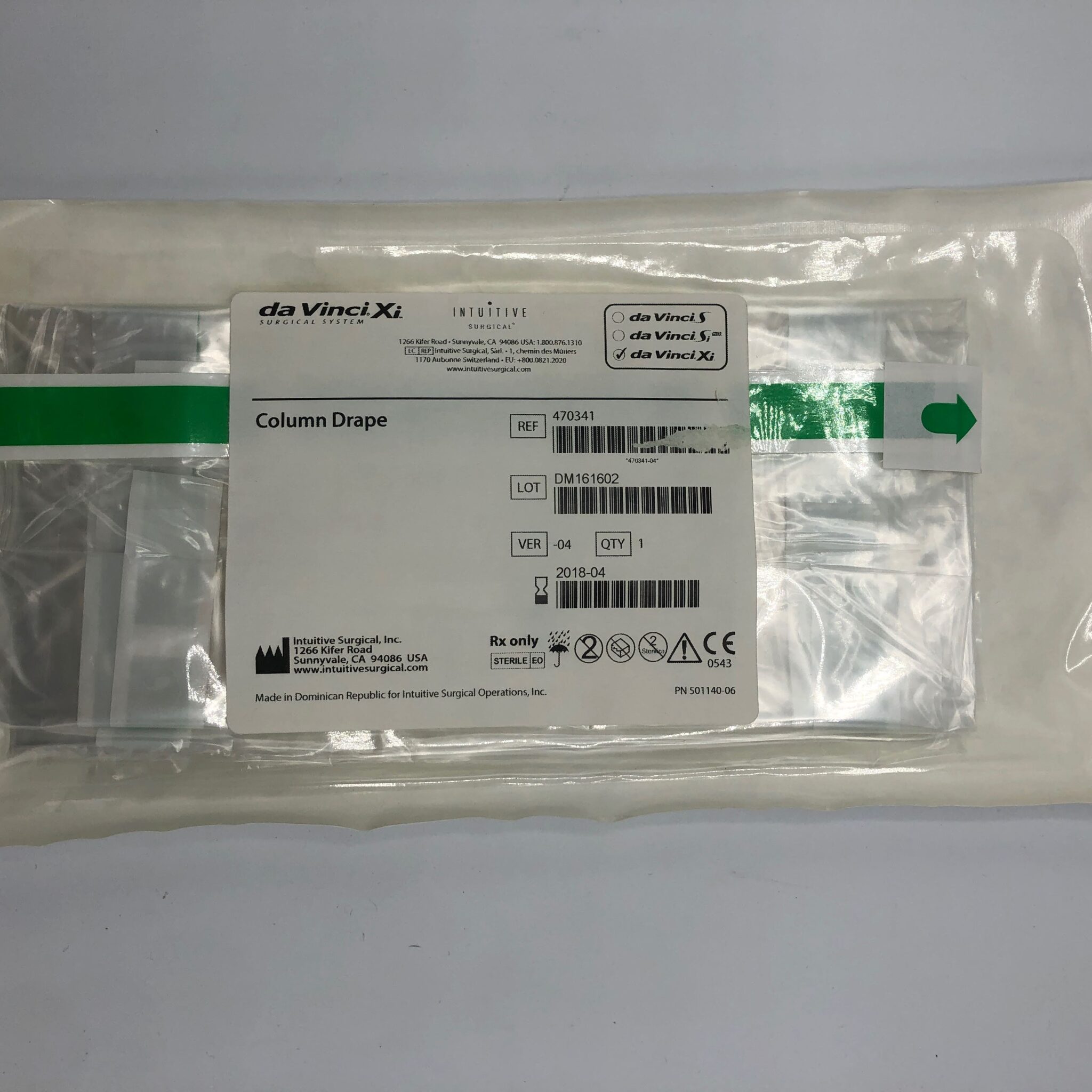 Inuitive Surgical 470341 Da Vinci Xi Column Drape (x) - GB TECH USA