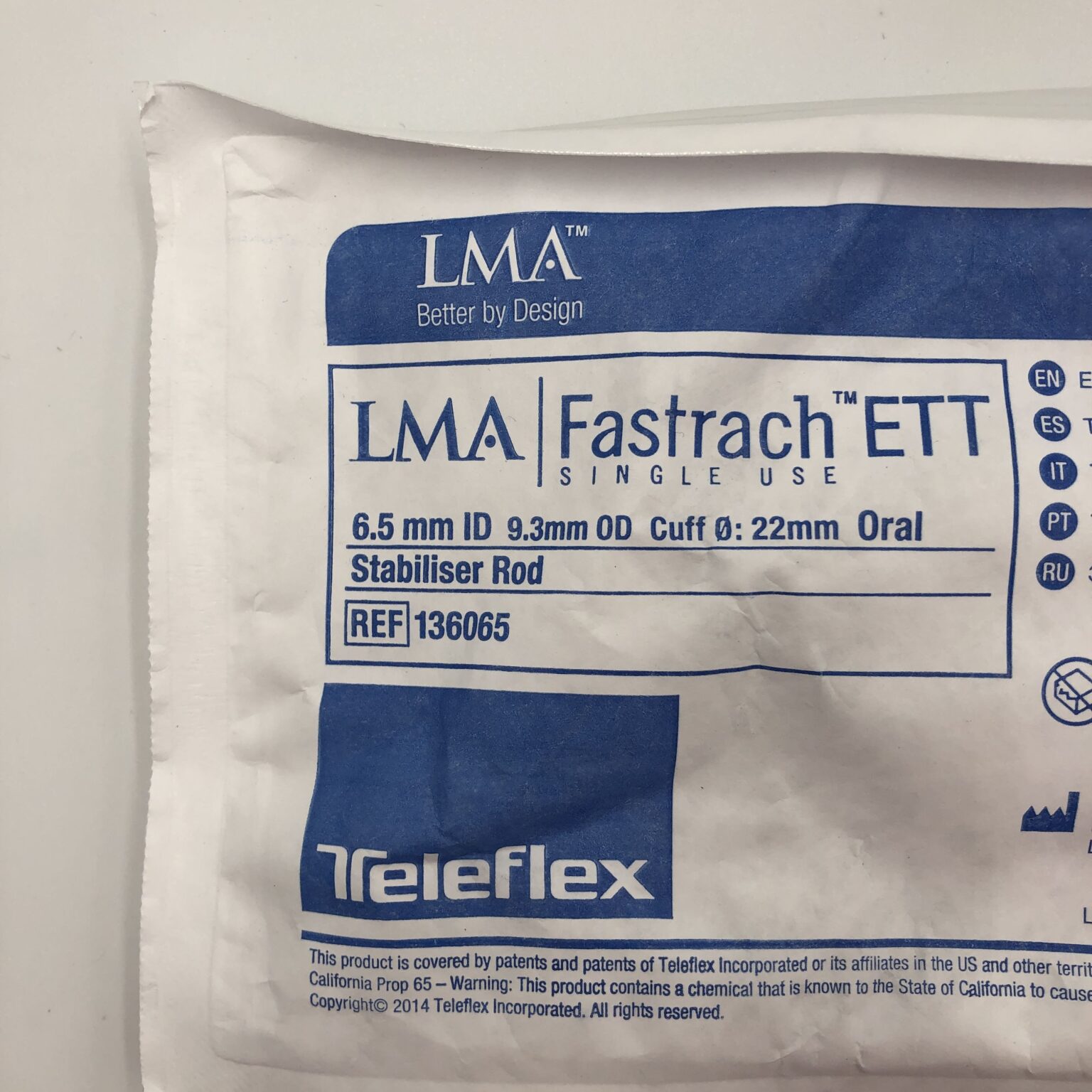 TeleFlex 136065 LMA, Fasttrach ETT, Stabiliser Rod (x) - GB TECH USA