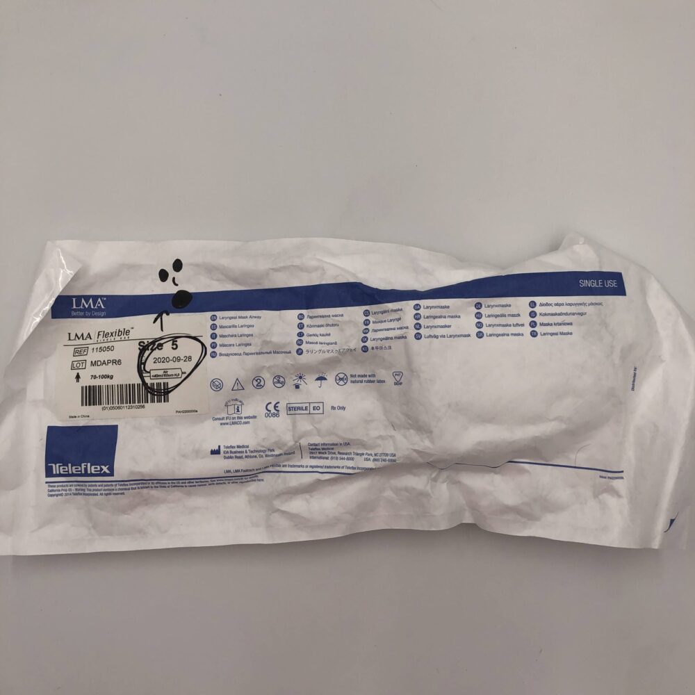 TeleFlex 1150050 LMA, Flexible Laryngeal Mask Airway (x) - GB TECH USA