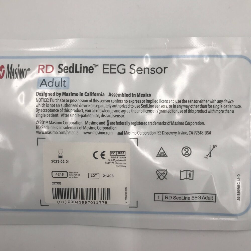 Masimo 4248 RED SedLine EEG Sensor - GB TECH USA