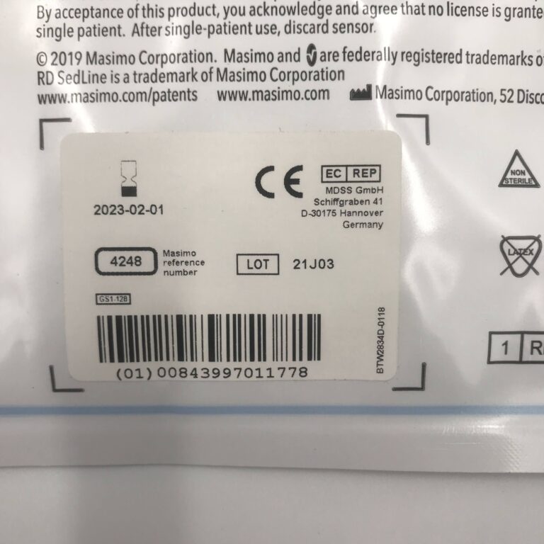 Masimo 4248 RED SedLine EEG Sensor - GB TECH USA
