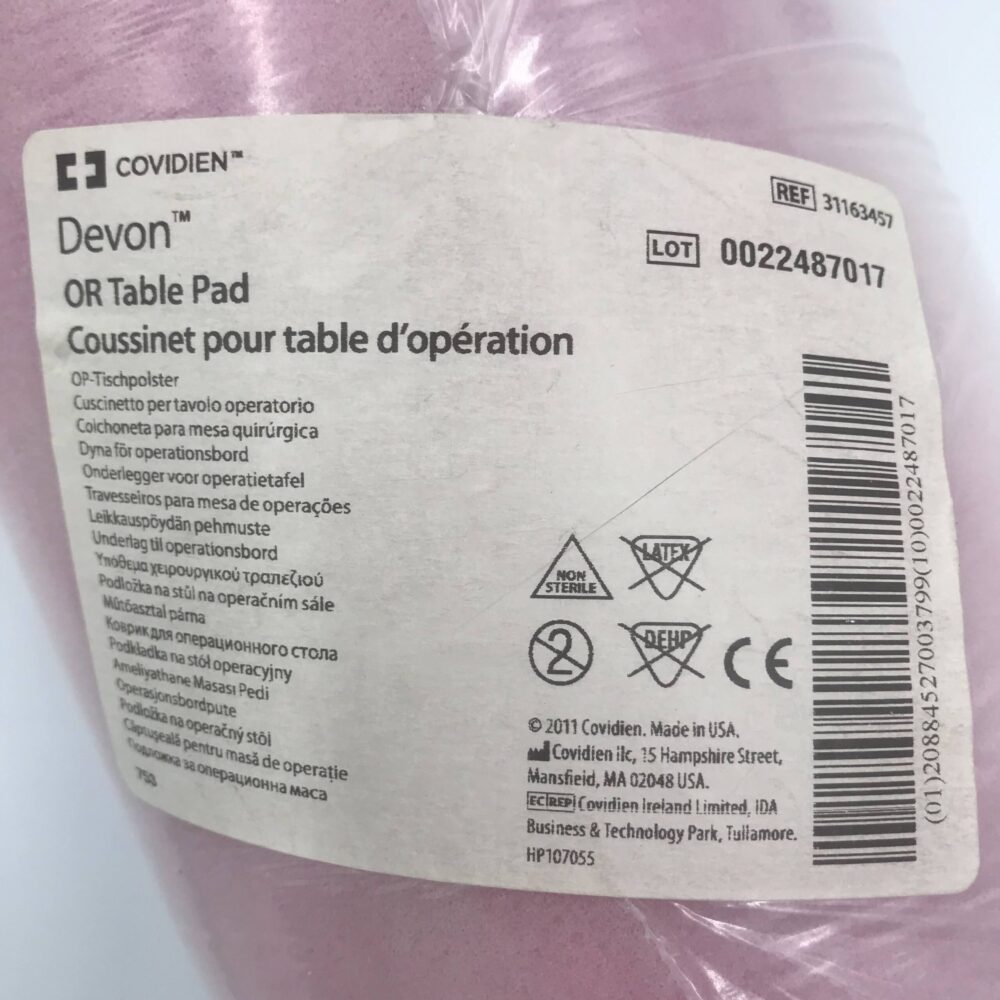 Covidien 31163457 Devon OR Table Pad - GB TECH USA