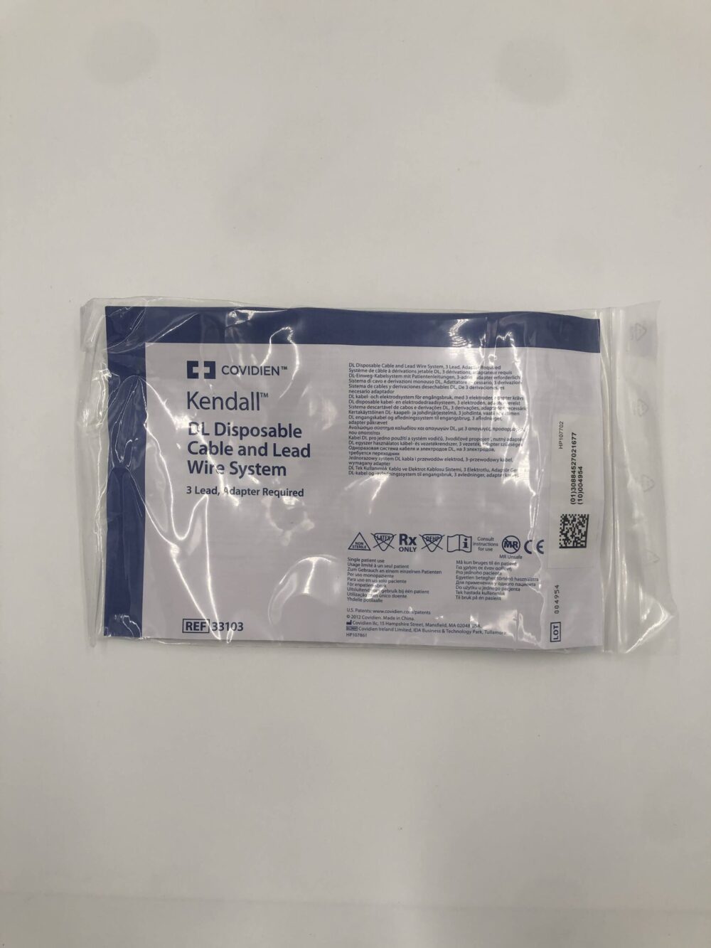 Covidien 33103 Kendall, DL Disposable Cable and Lead Wire System, (10 ...