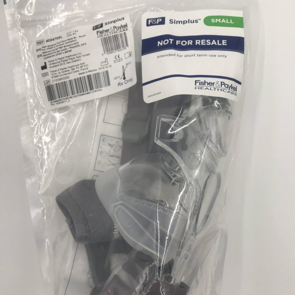 Fisher&Paykel 400475SL Simplus Full Face Mask SL-Small - GB TECH USA