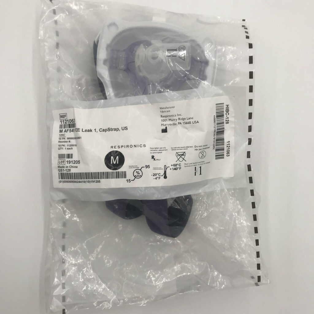 Respironics 1121063 M. AF541 EE Leak 1, CapStrap, US - GB TECH USA