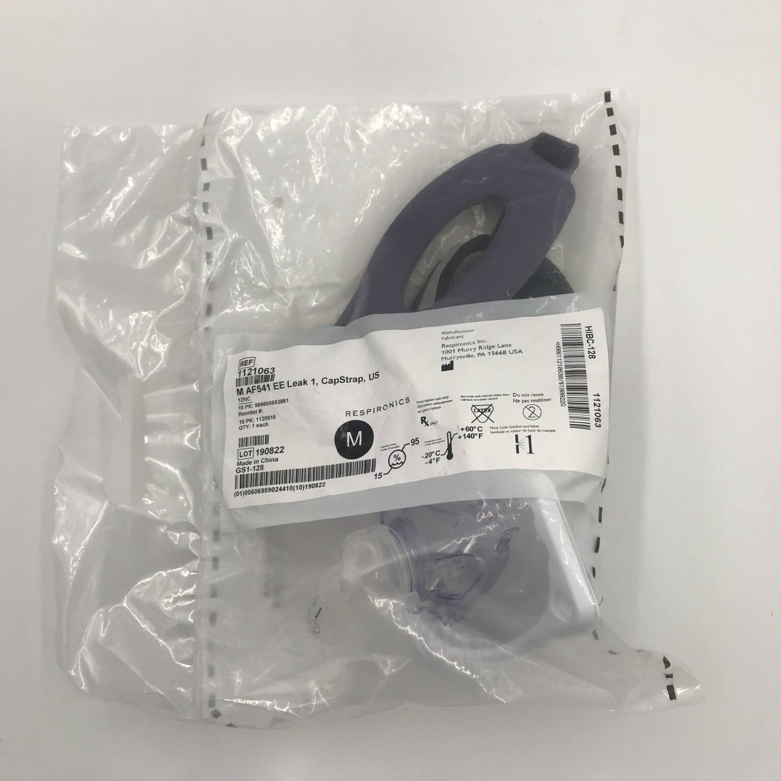 Respironics 1121063 M. AF541 EE Leak 1, CapStrap, US - GB TECH USA