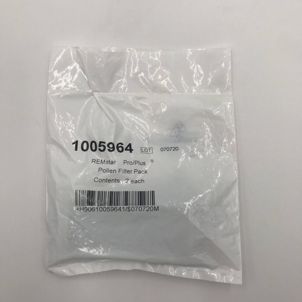 Respironics 1005964 REMstar Pro/Plus Pollen Filter Pack (2/Pack) - GB ...
