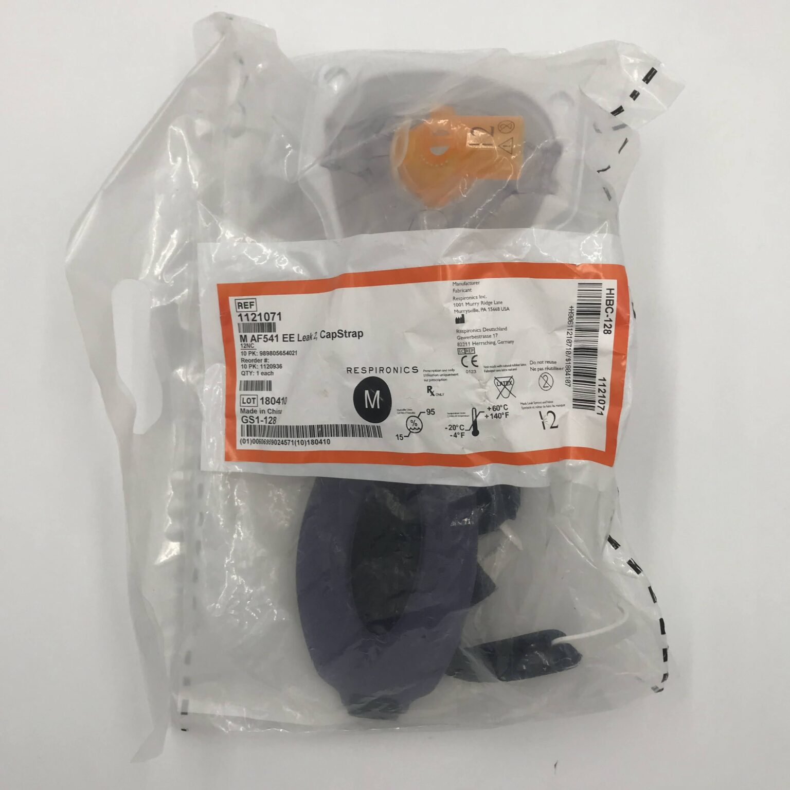 Respironics 1121071 M. AF541 EE Leak 2, CapStrap - GB TECH USA