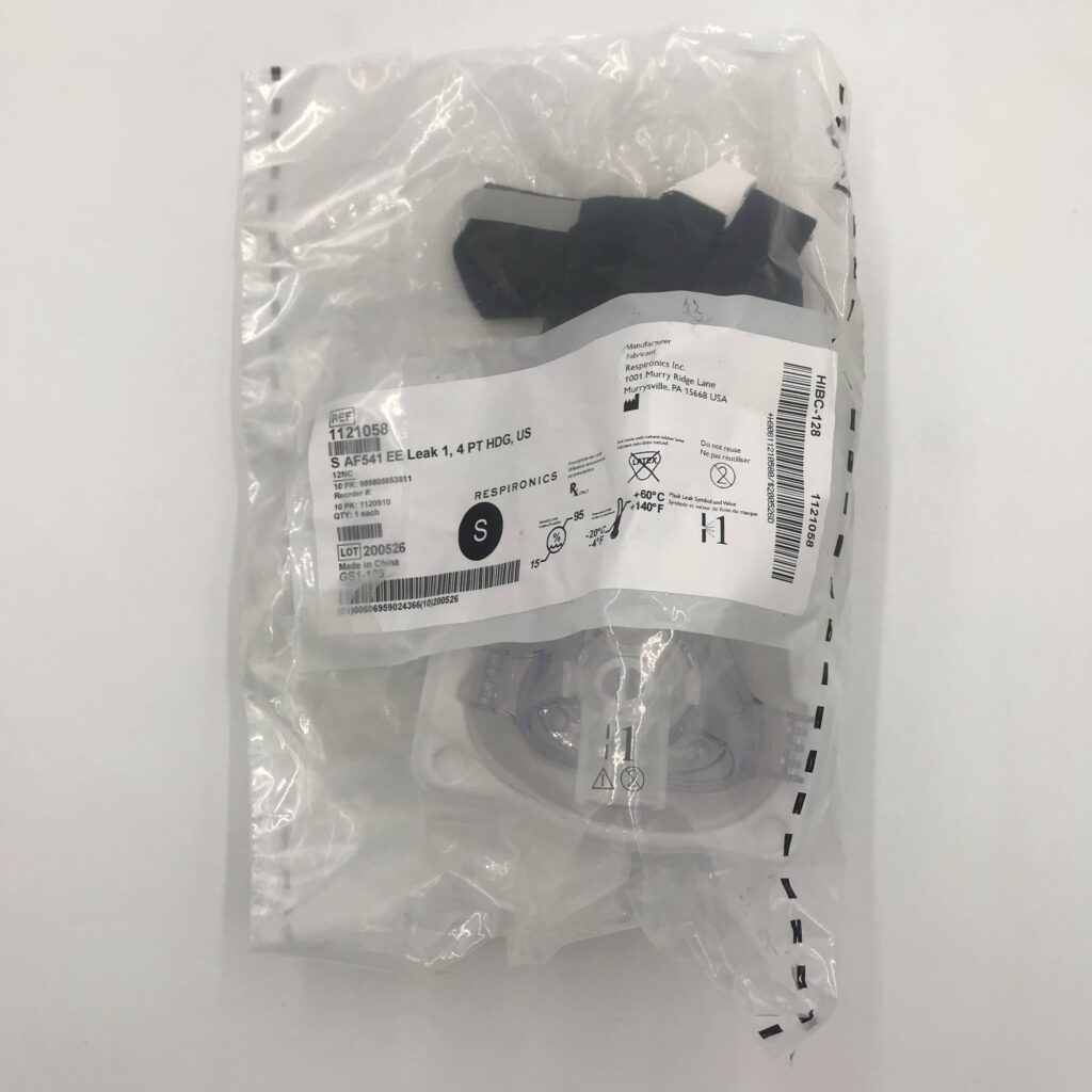 Respironics 1121058 S AF541 EE Leak 1, 4 PT HDG, US - GB TECH USA