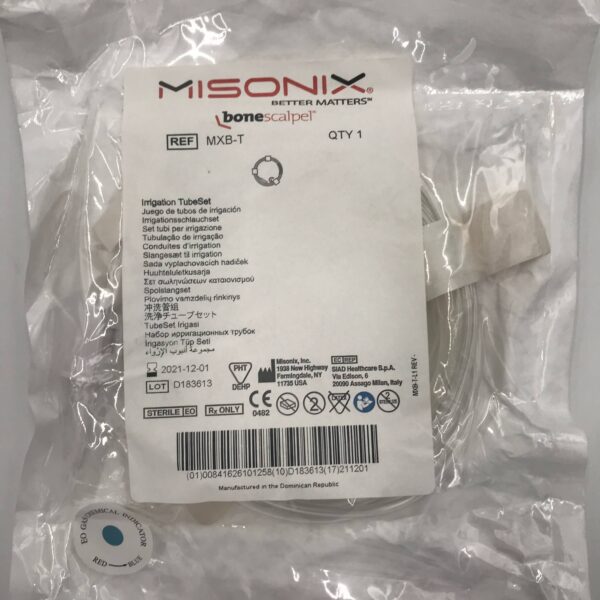 Misonix MXB-T Irrigation TubeSet (x) - GB TECH USA