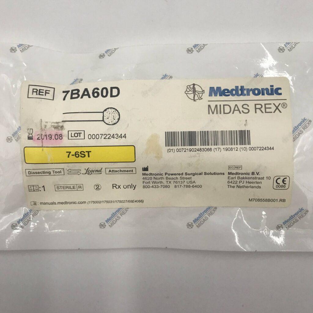 Medtronic 7BA60D Midas Rex Dissecting Tool Attachment (x) - GB TECH USA