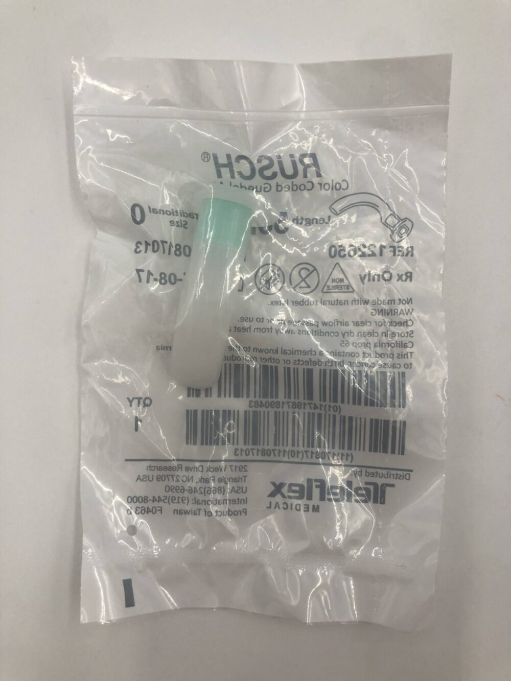 Teleflex 122650 Rusch Color Coded Guedel Airway – GB TECH USA