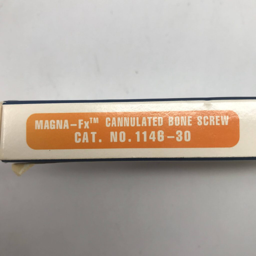 Zimmer 1146-30 Trauma Systems Sterile, Magna-Fx Cannulated Bone Screw ...