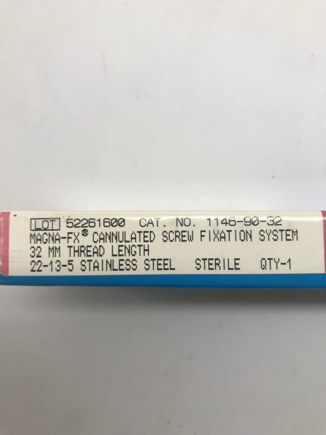 Zimmer, 1146-90-32 Trauma Systems, Magna-Fx Cannulated Screw Fixation ...