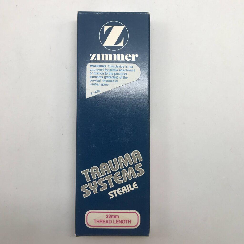 Zimmer, 1146-50-32 Trauma Systems Sterile, Magna-Fx Cannulated Bone ...