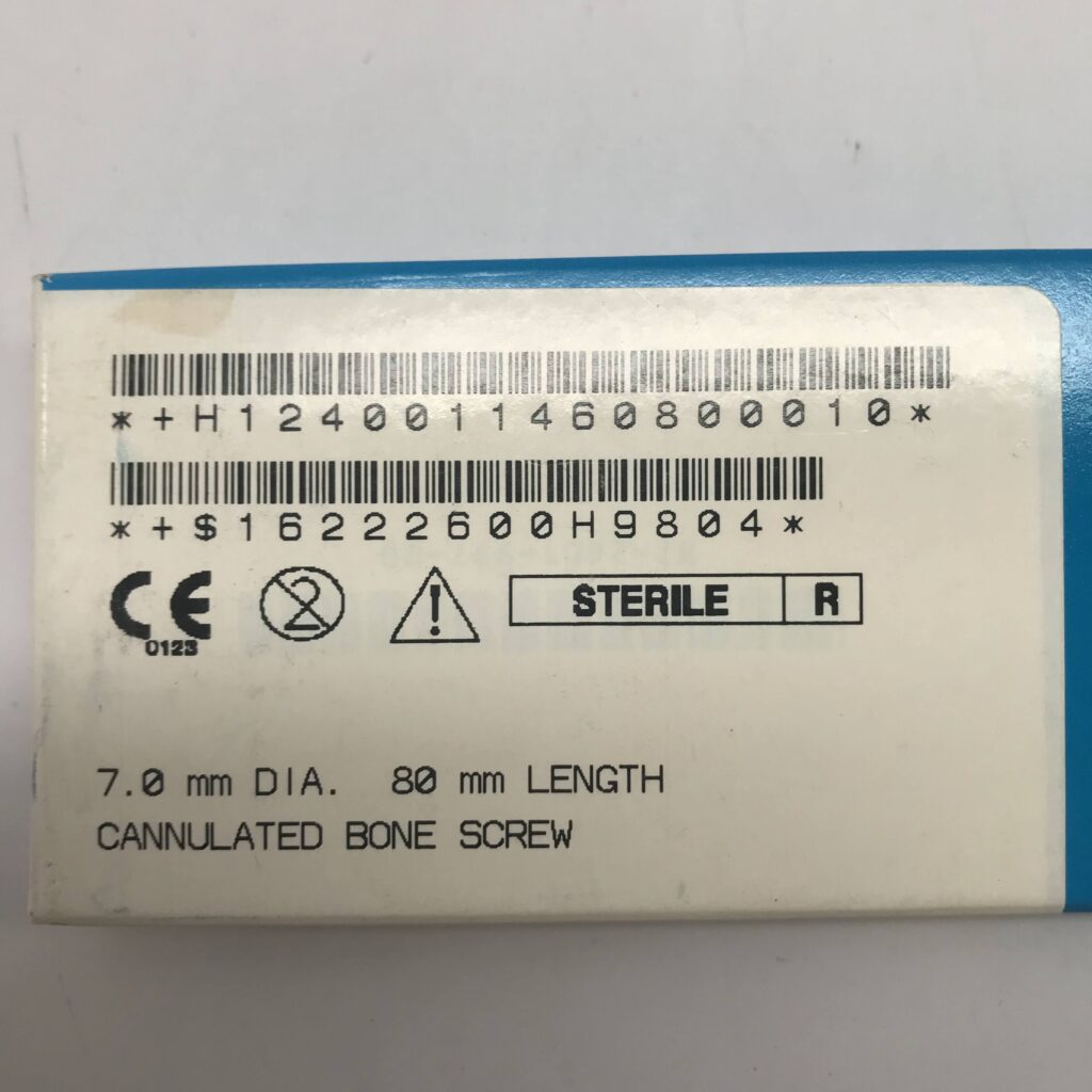 Zimmer 1146-80 Trauma Systems, Magna-Fx Cannulated Screw Fixation ...