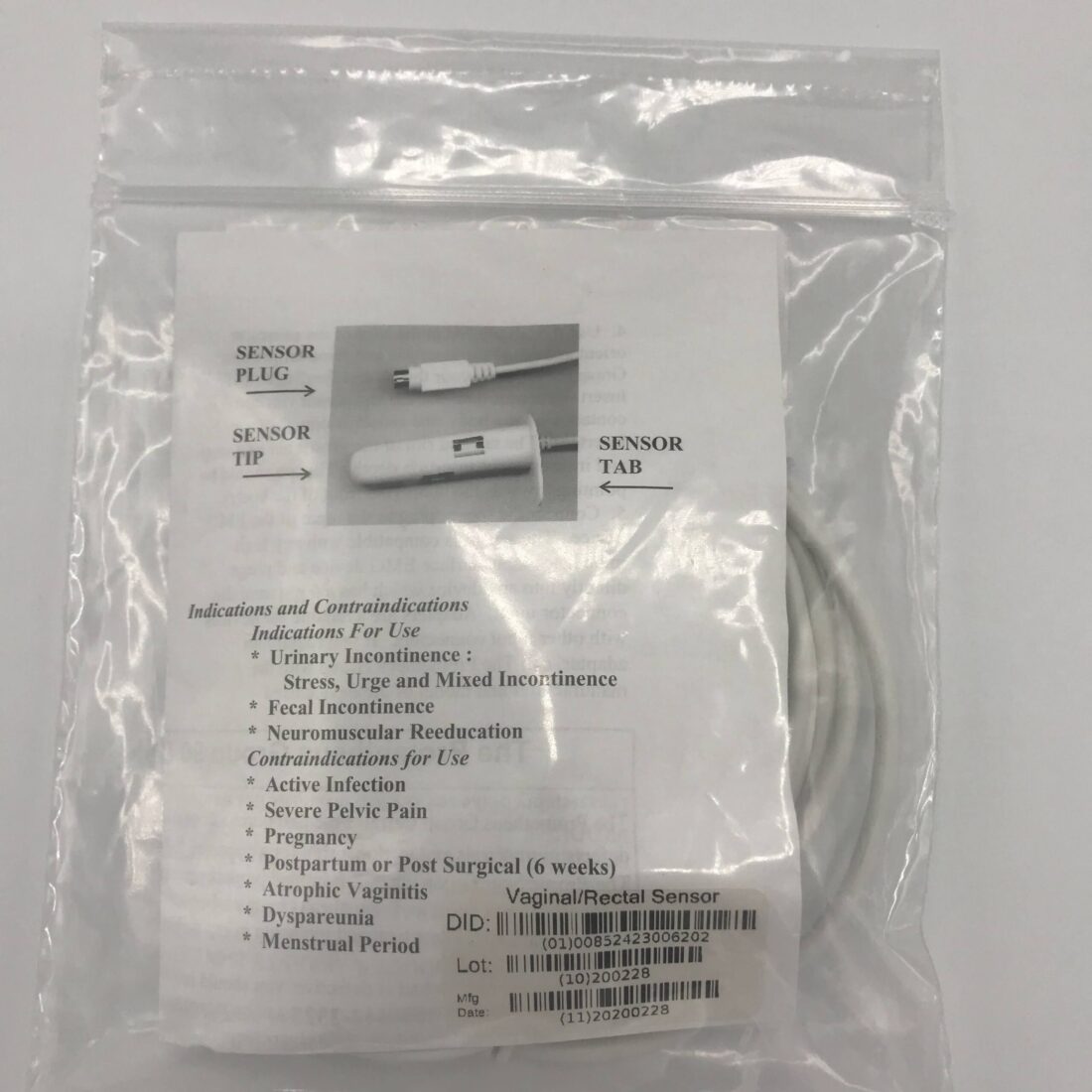 Current Technology 6320 Pathway Vaginal/Rectal Sensor - GB TECH USA