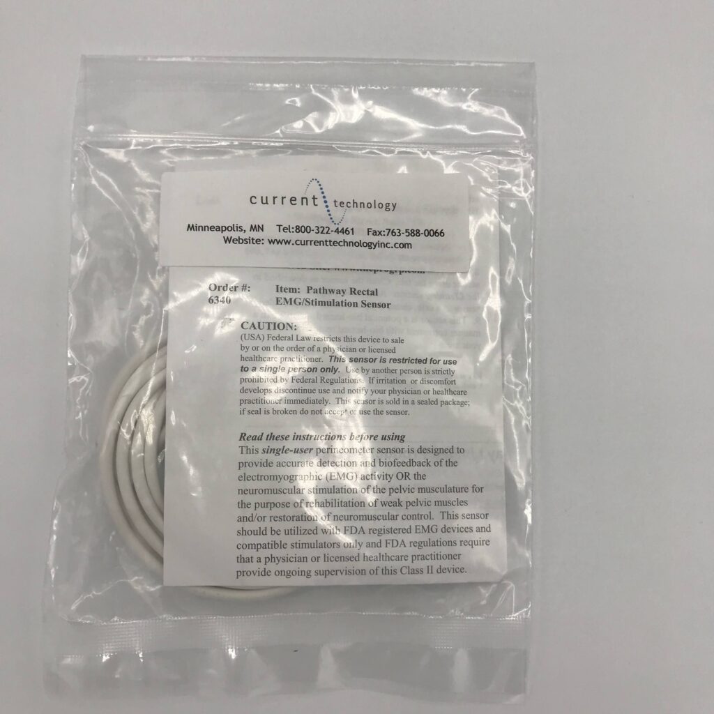 Current Technology 6340 Pathway Rectal EMG/Stimulation Sensor - GB TECH USA