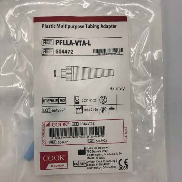 Cook G04472 Plastic Multipurpose Tubing Adapter (x) - GB TECH USA