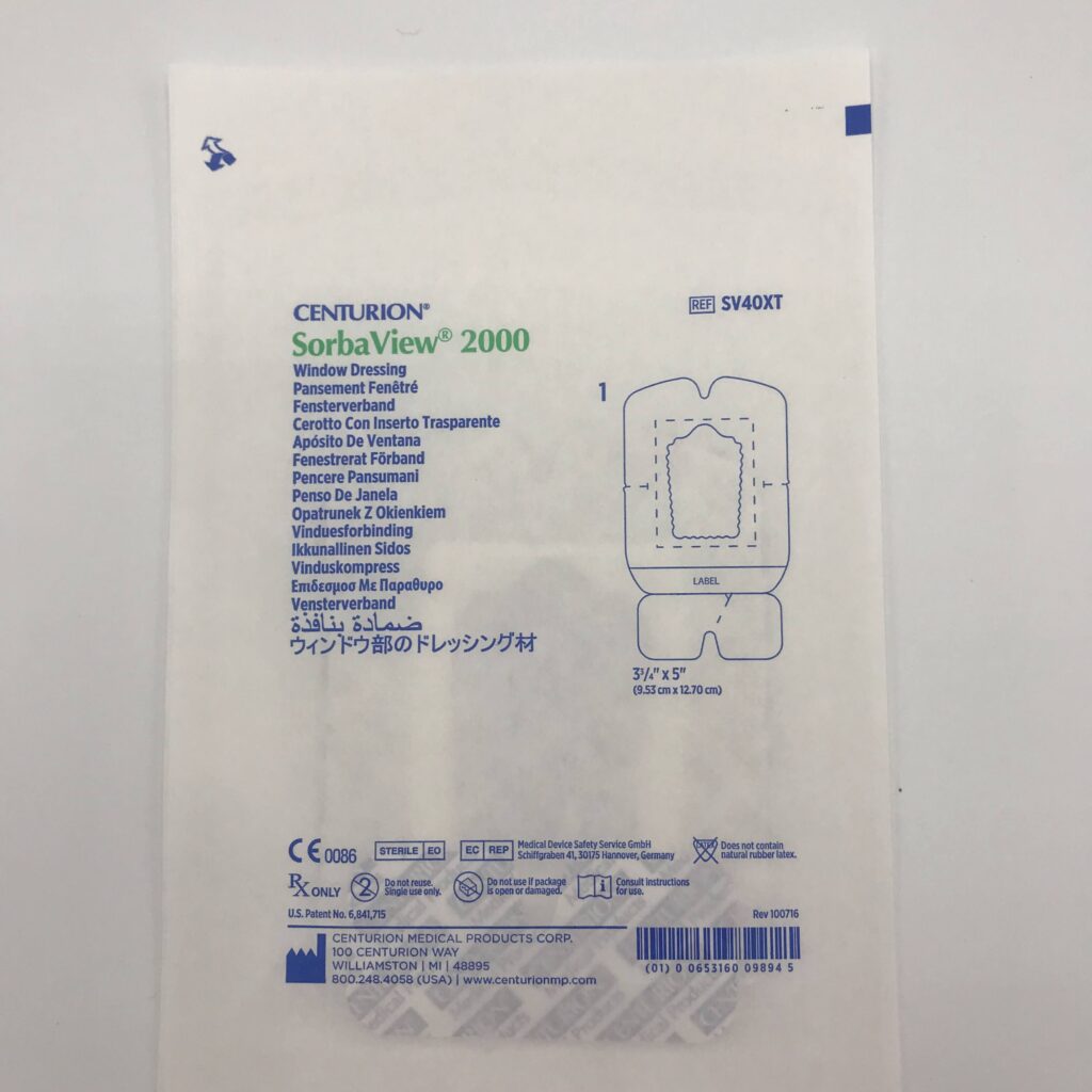 Centurion SV40XT SorbaView 2000 Window Dressing 3 3/4" x 5" - GB TECH USA